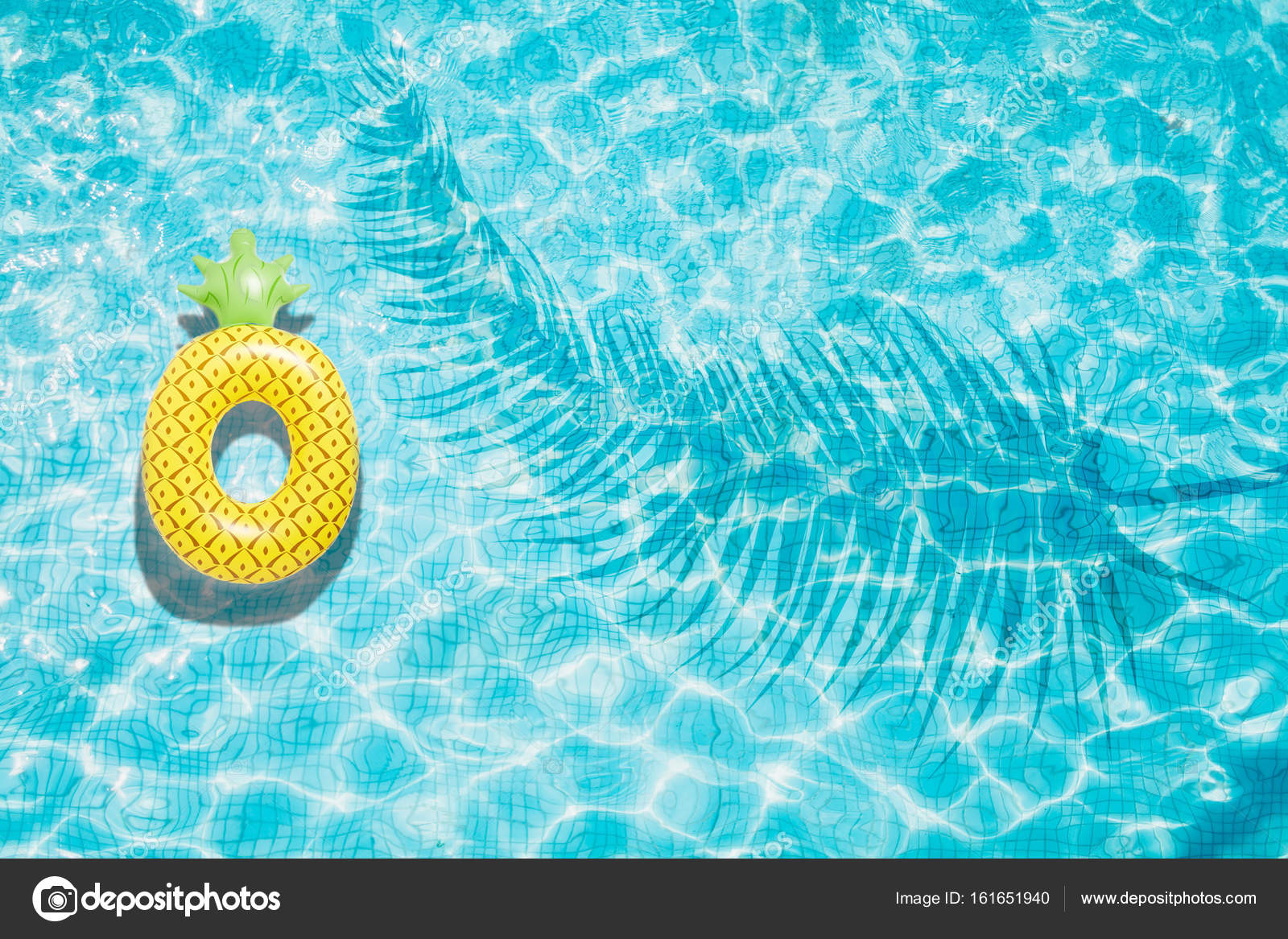 Blue swimming pool with ring floating Stock Photo by ©AlexanderMils ...