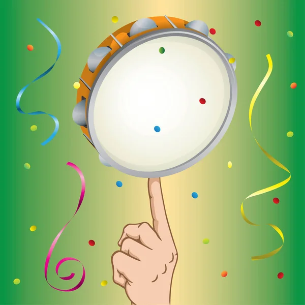 Pandero imágenes de stock de arte vectorial | Depositphotos