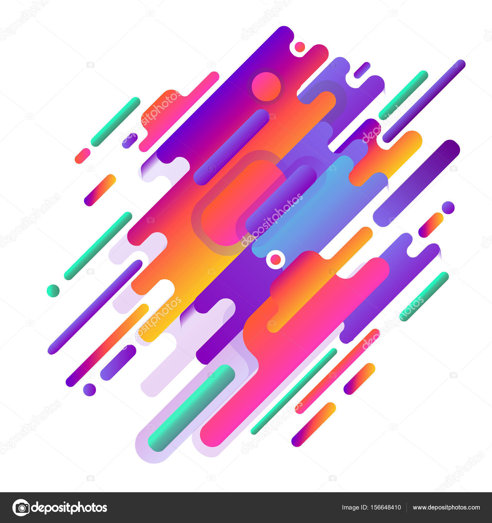 Original beautiful combination modern style abstraction with ...