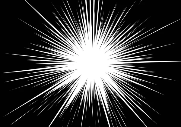 Radial Radiating Dynamic Rays Beams Lines Starburst Sunburst Element ...