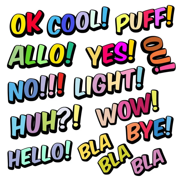 Exclamations Stock Vectors, Royalty Free Exclamations Illustrations ...