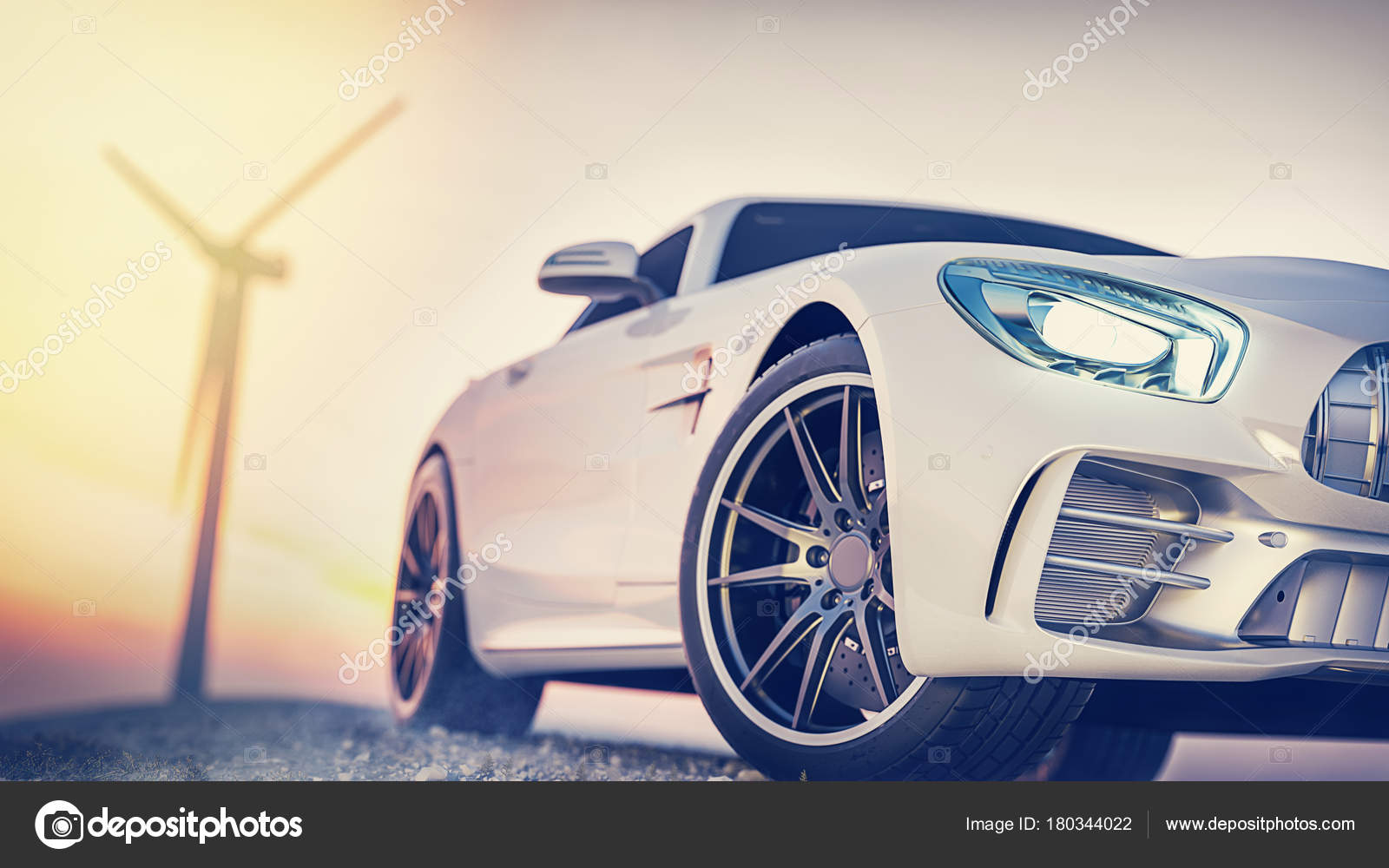 Sport car scene. — Stock Photo © PhaisarnWong #180344022