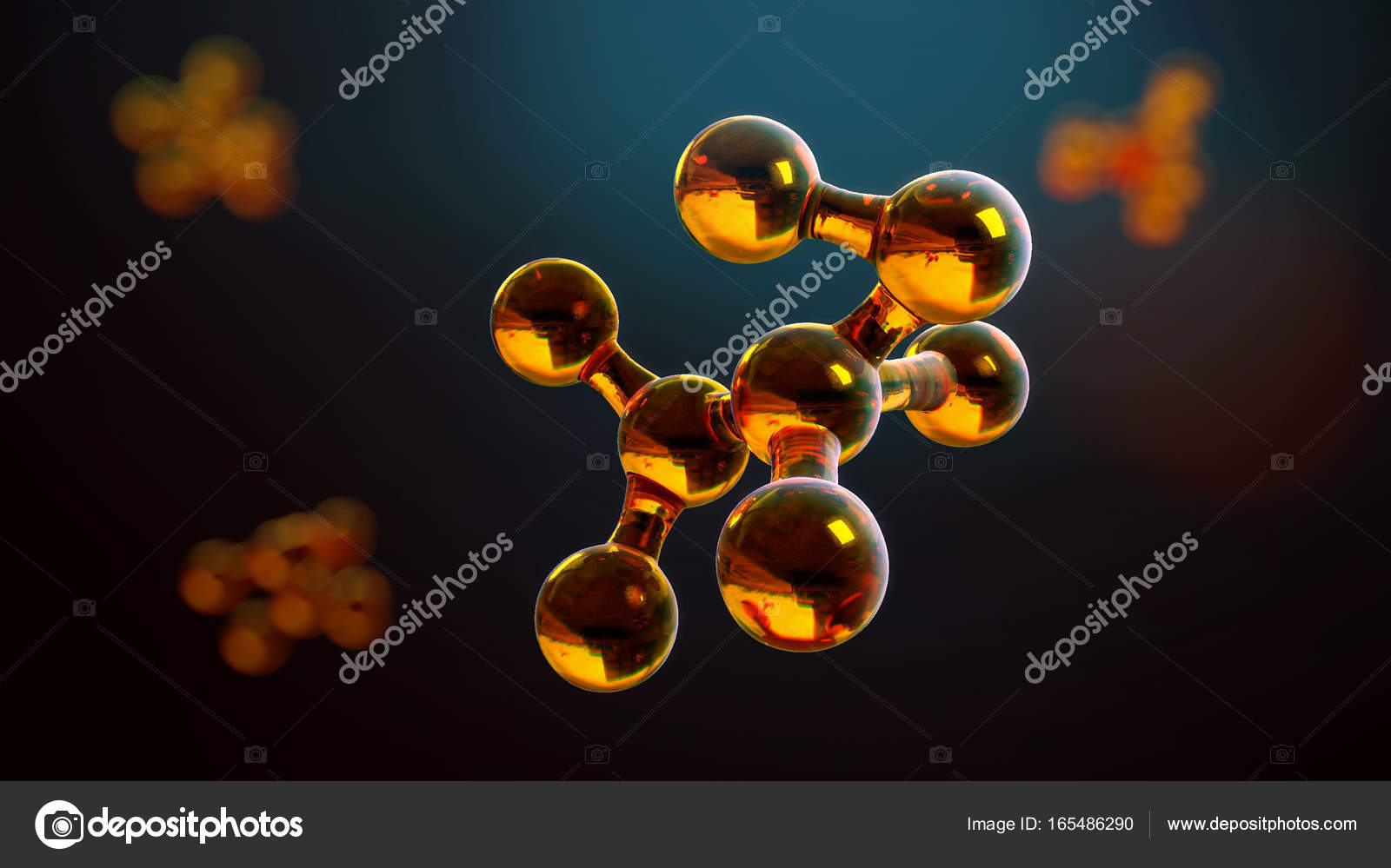 Science achtergrond met moleculen en atomen ⬇ Stockfoto, rechtenvrije ...