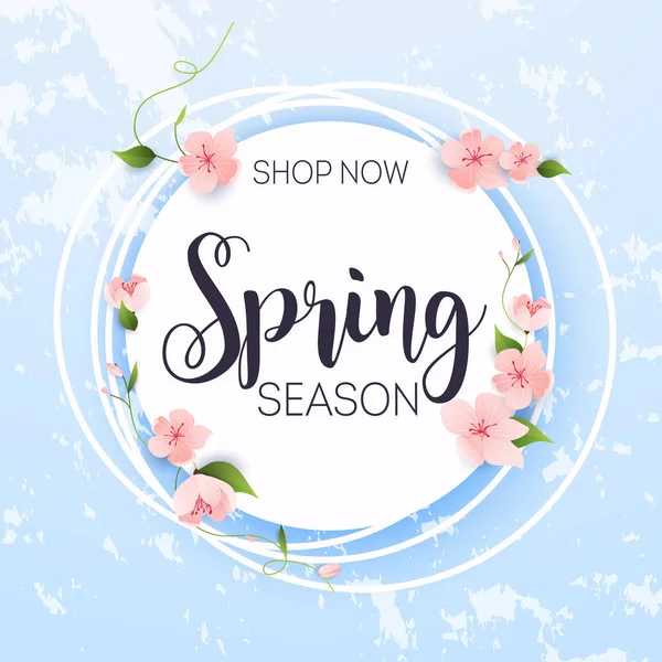 Spring season sign Stock Vector Image by ©Gapchuk_Olesia #244478996