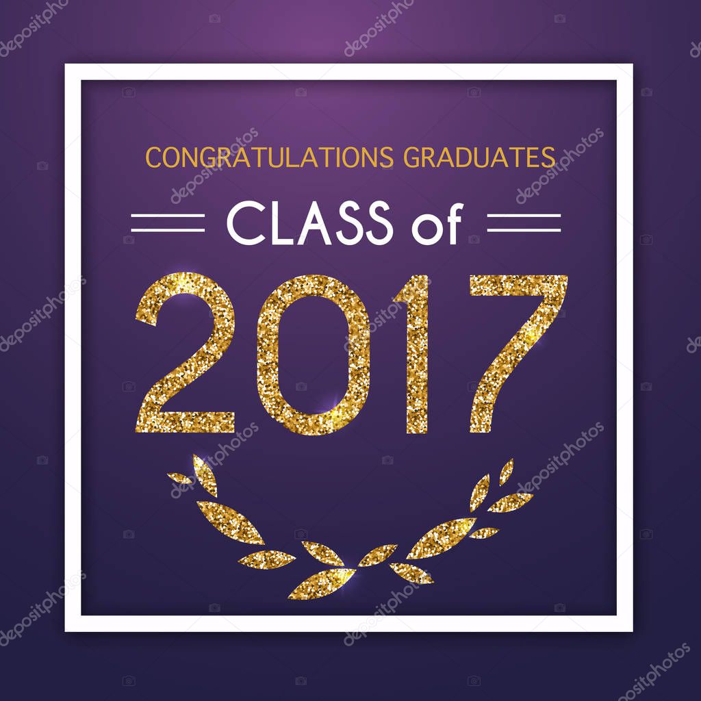 Felicitaciones graduados cartel Vector de stock por ©Gapchuk_Olesia ...