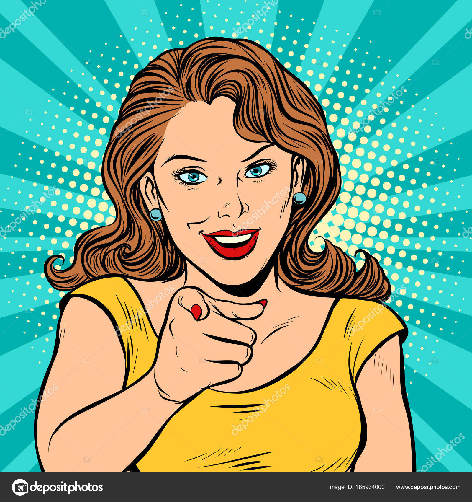 Finger Pointing At You Cartoon