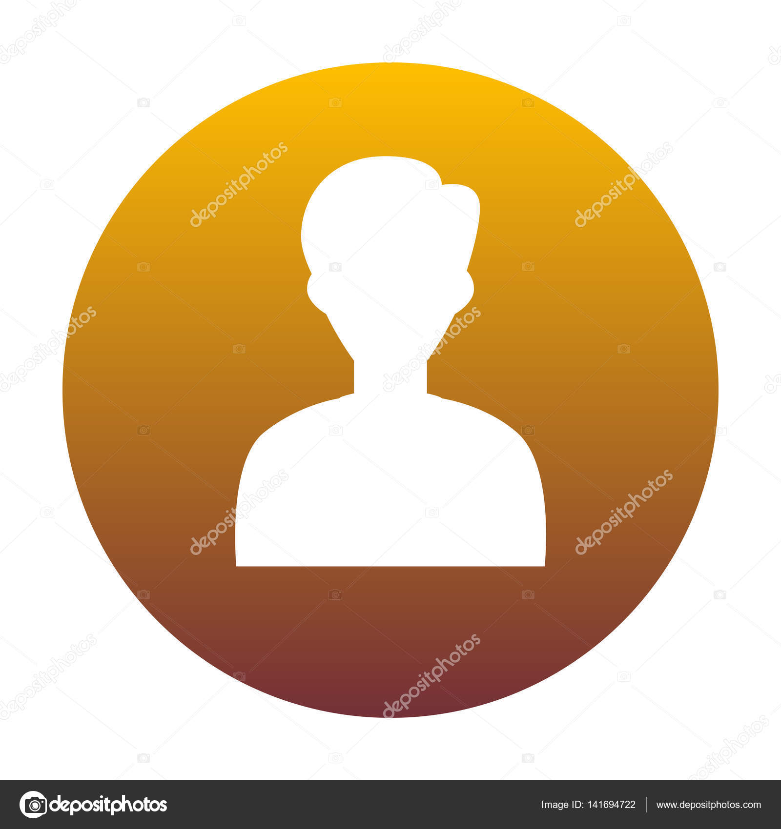 Avatar De Usuario Anonimo Icono De Neón Avatar Del Usuario.: Vector