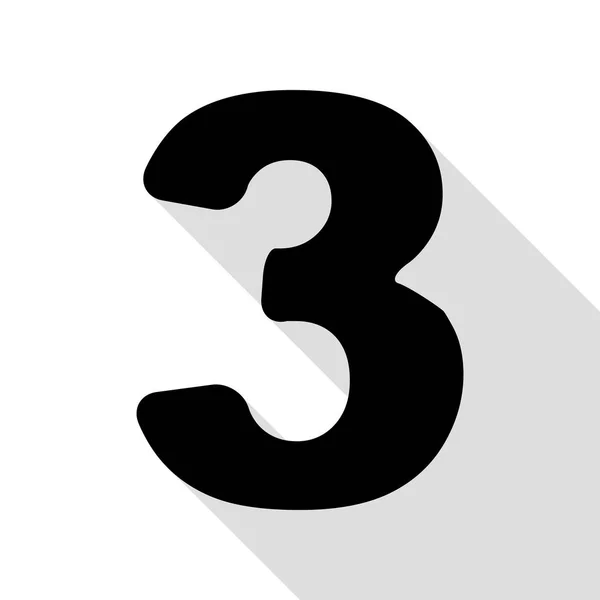 Number 3 Template Number 3 Design Template Stock Vector By