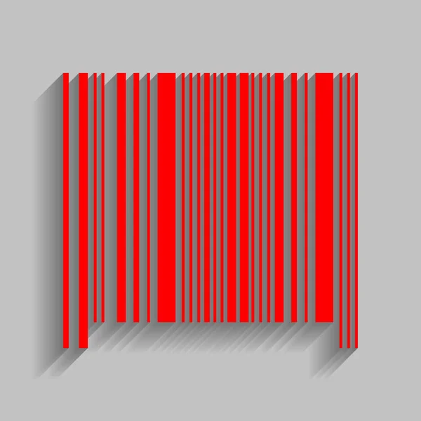 Red bar code Stock Vector Image by ©shawlin #30245007