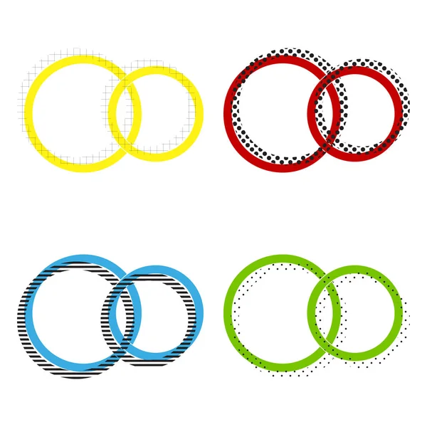 12,345,451 Stylized olympic rings Vector Images | Depositphotos