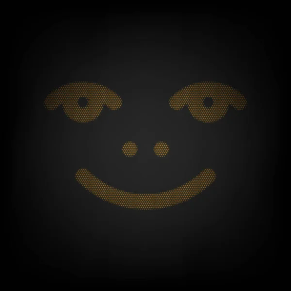Smile Wallpaper Black
