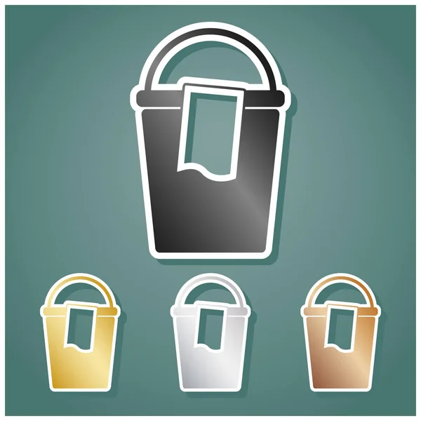 100,000 Sorting bin recycling Vector Images | Depositphotos