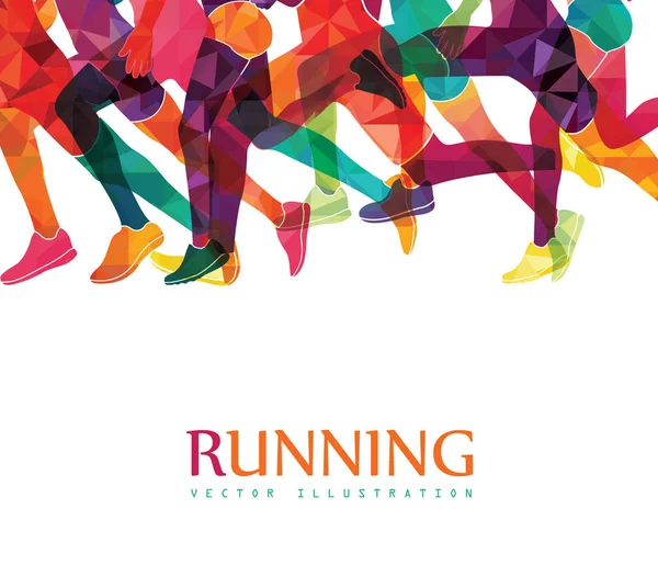 100,000 People running Vector Images | Depositphotos