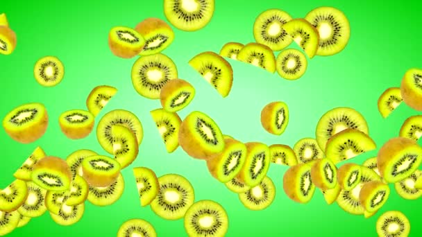 Animation High Quality Fruits Different Varieties Gradient Background ...