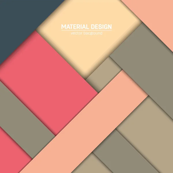 Vector material design background. Abstract creative concept layout ...