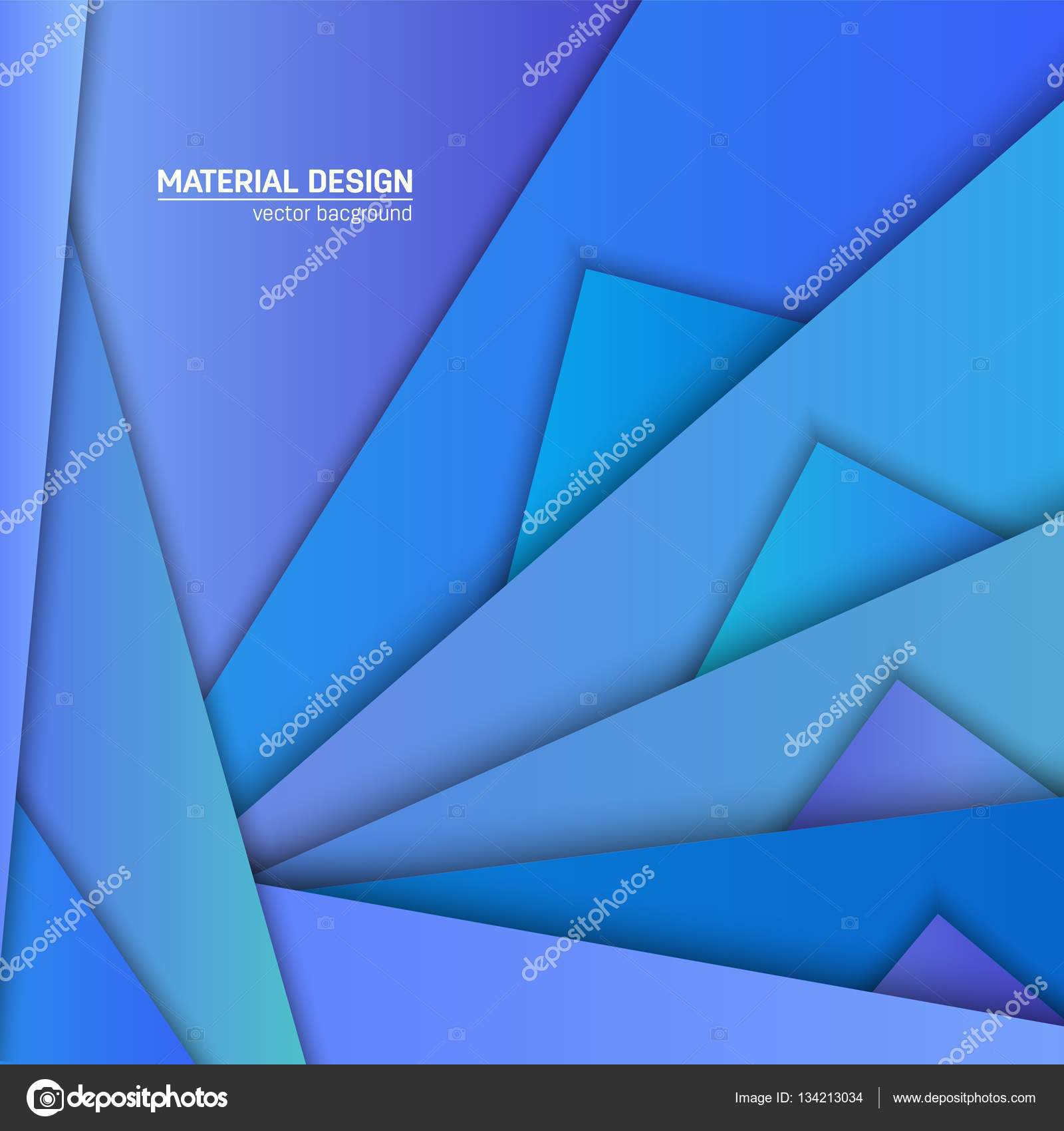 Vector material design background. Abstract creative concept layout ...