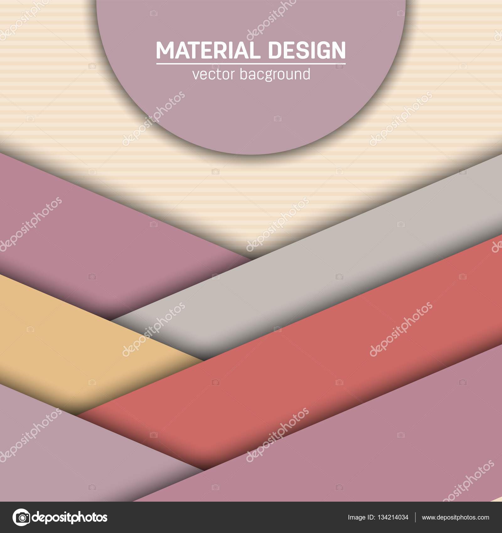 Vector material design background. Abstract creative concept layout ...