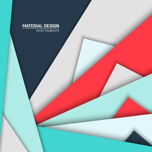 Vector material design background. Abstract creative concept layout ...