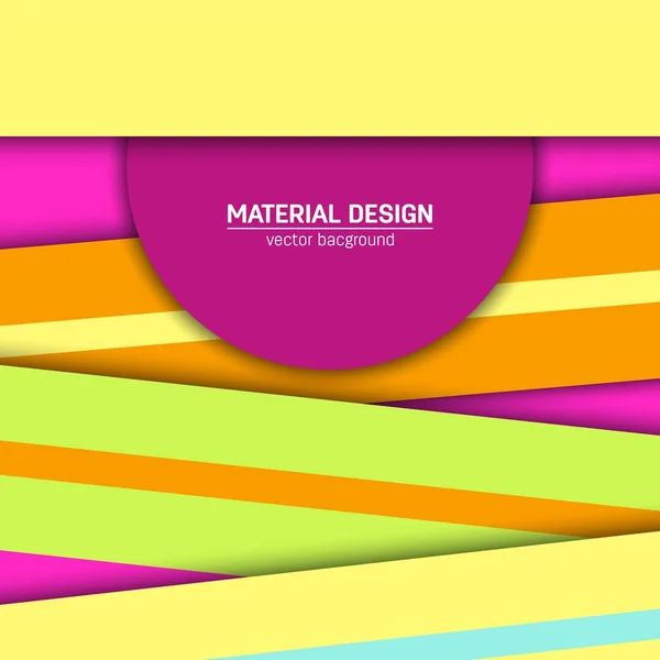 Vector material design background. Abstract creative concept layout ...