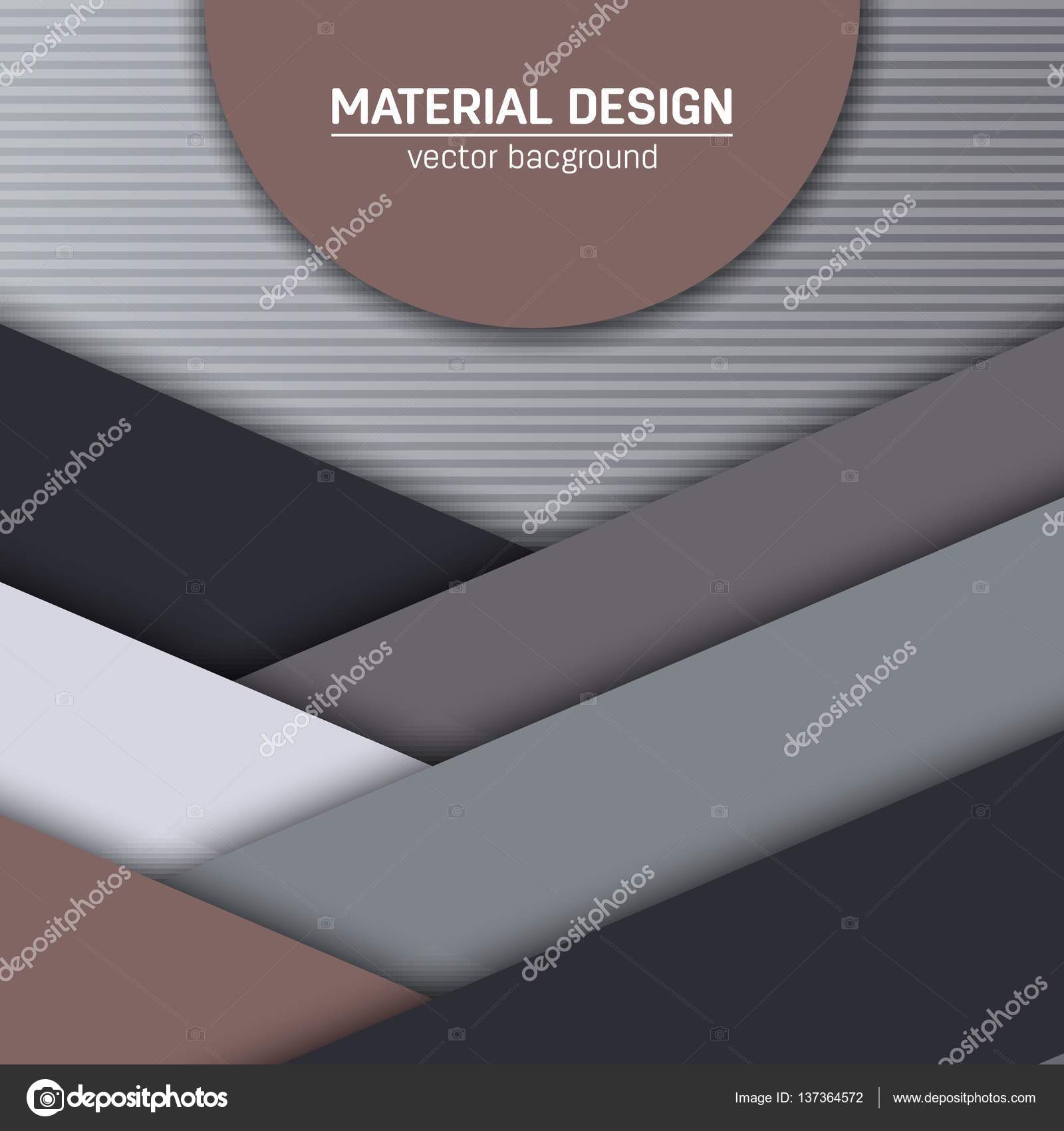 Vector material design background. Abstract creative concept layout ...