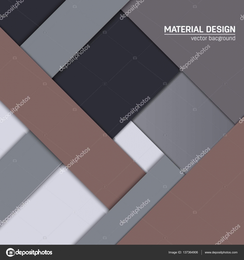 Vector material design background. Abstract creative concept layout ...