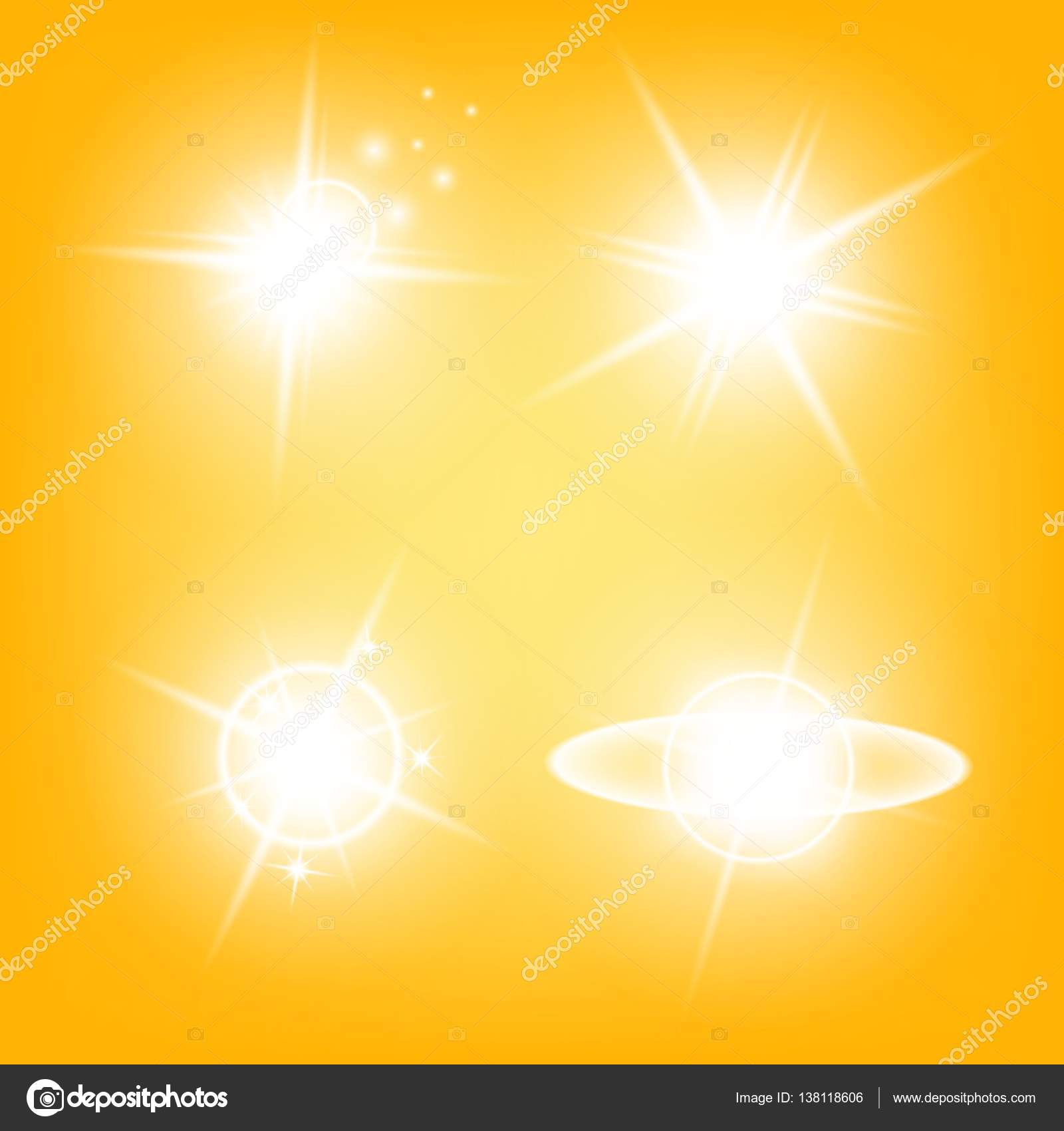 Creative concept Vector set of glow light effect stars bursts with ...