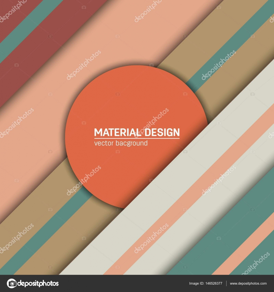 Vector material design background. Abstract creative concept layout ...