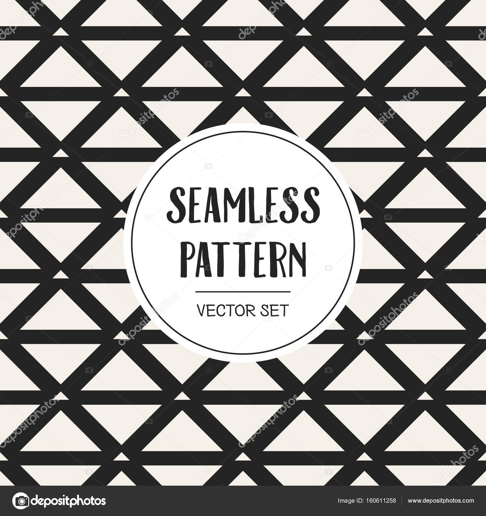 Monochrome geometric pattern. Stock Vector Image by ©MIKHAIL_GRACHIKOV ...