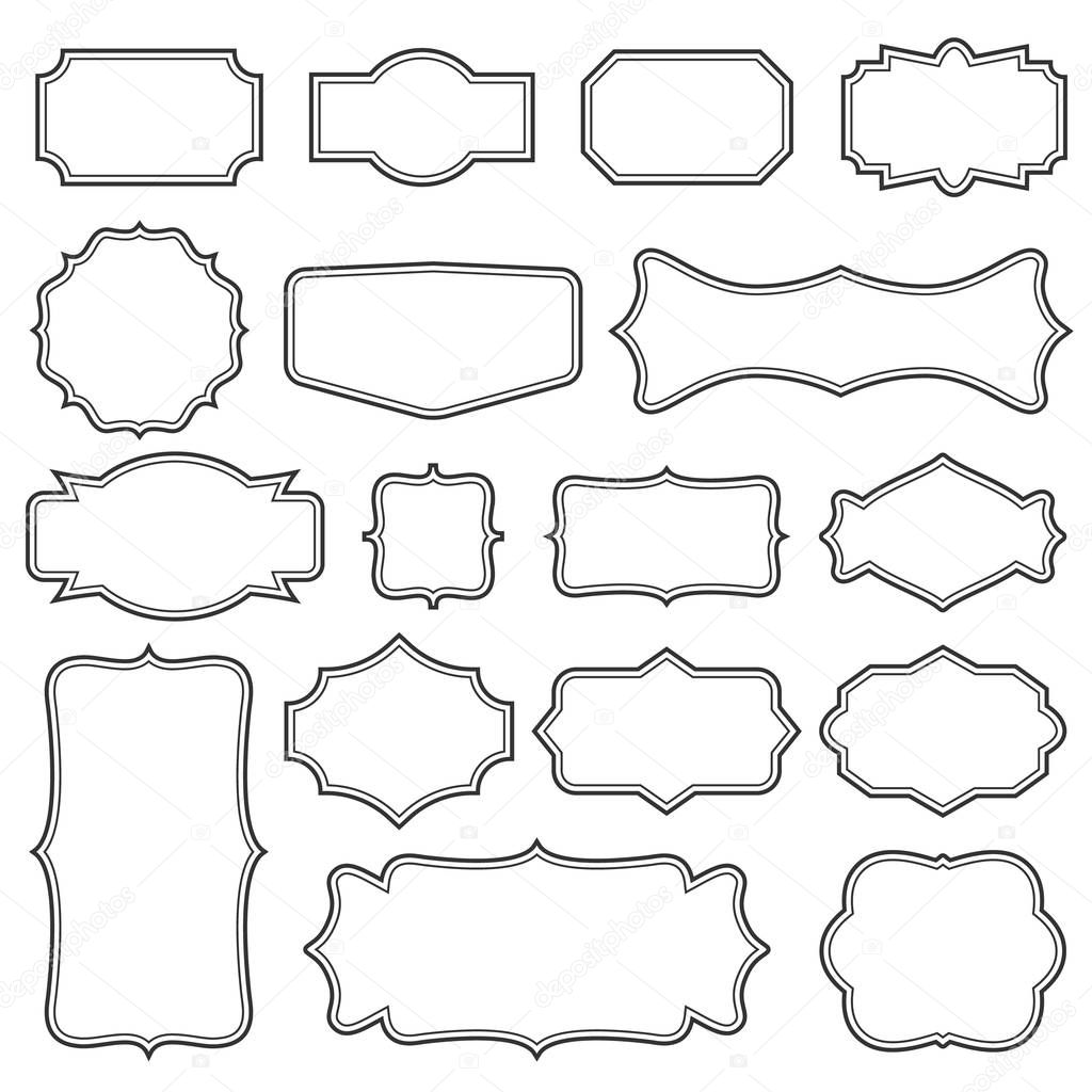 Vintage Sign Borders Vector Hot Sex Picture