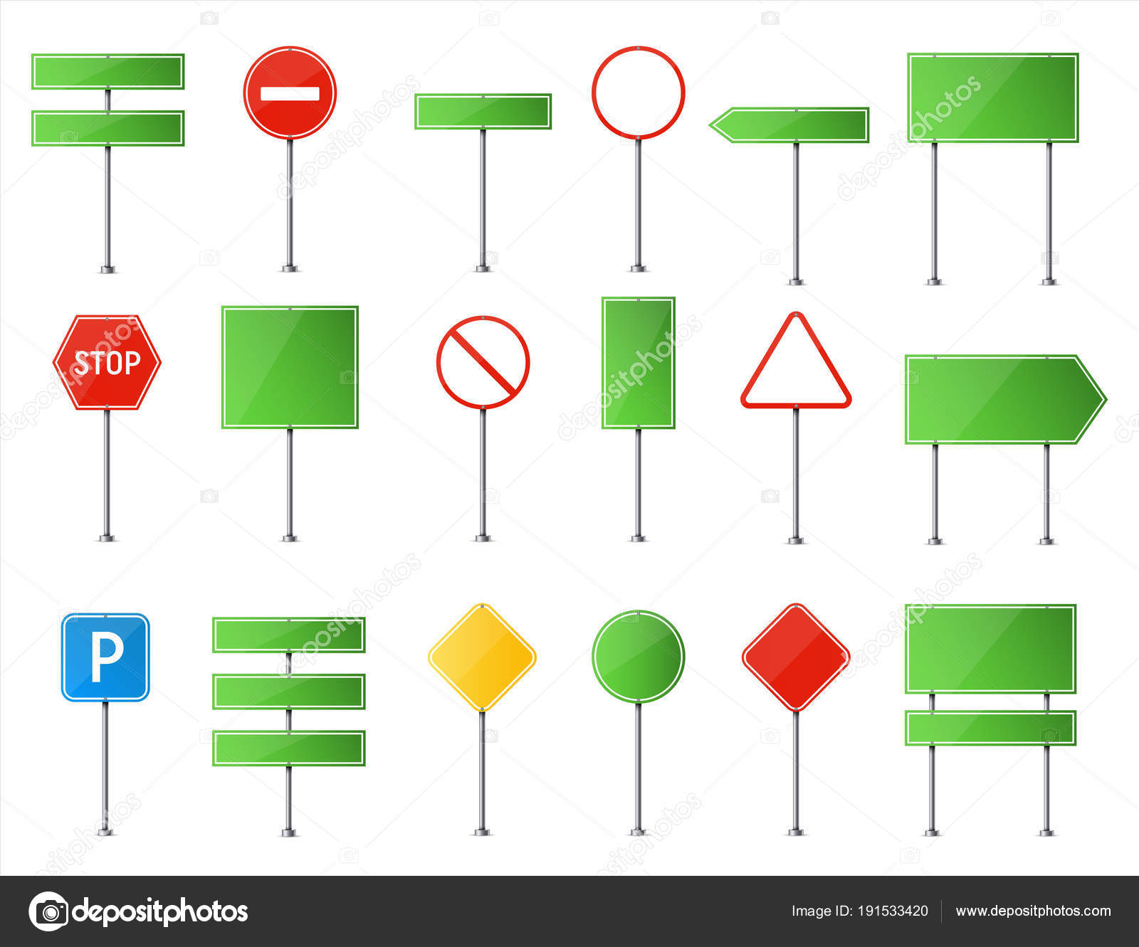 Creative vector illustration of road sign isolated on background. Art ...