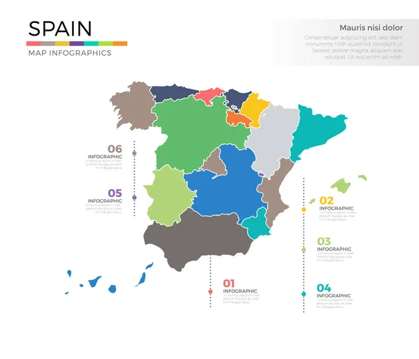 Imagens vetoriais Espanha mapa do país | Depositphotos