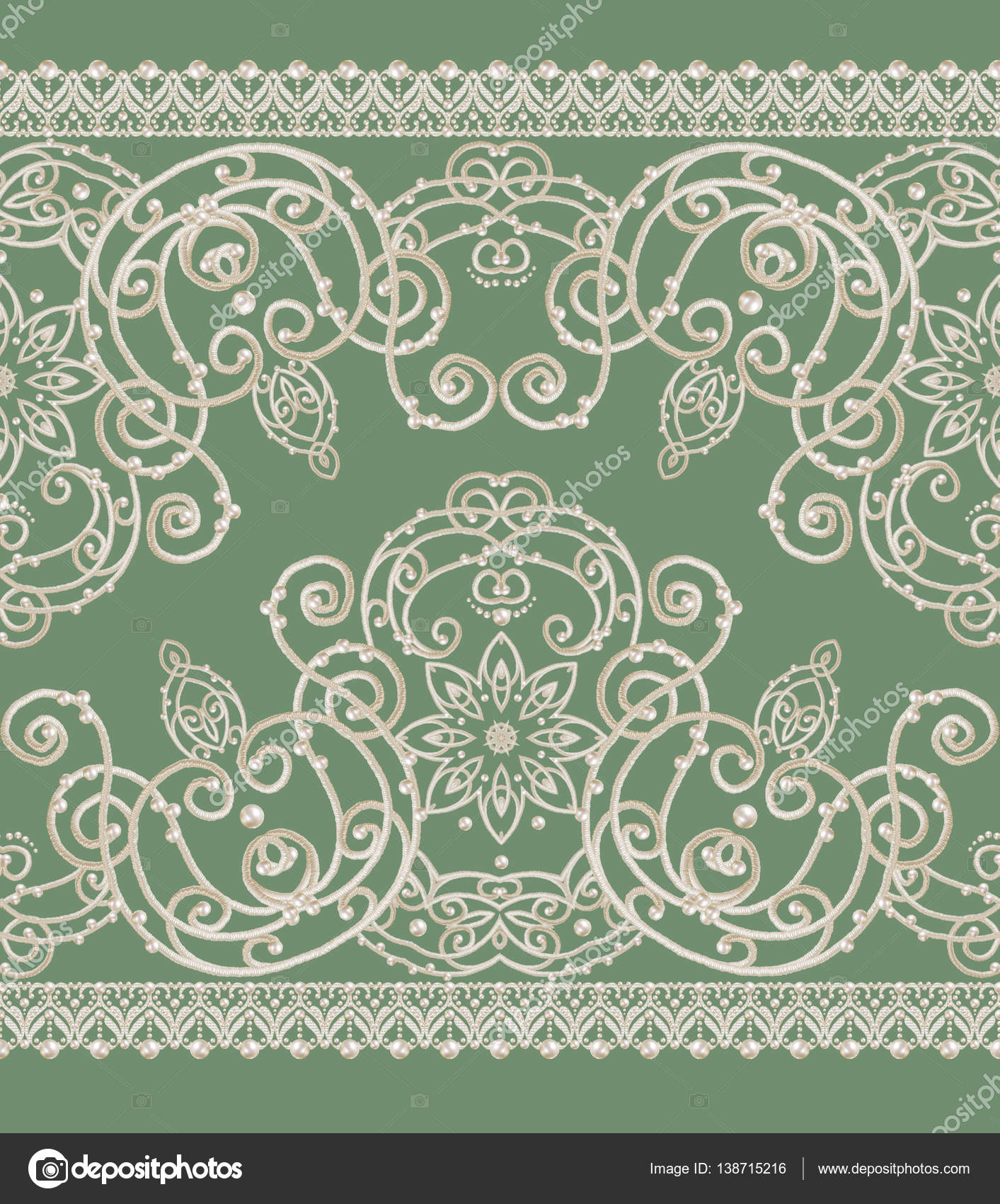 Lace background. Abstract square geometric lace pattern with ornate ...