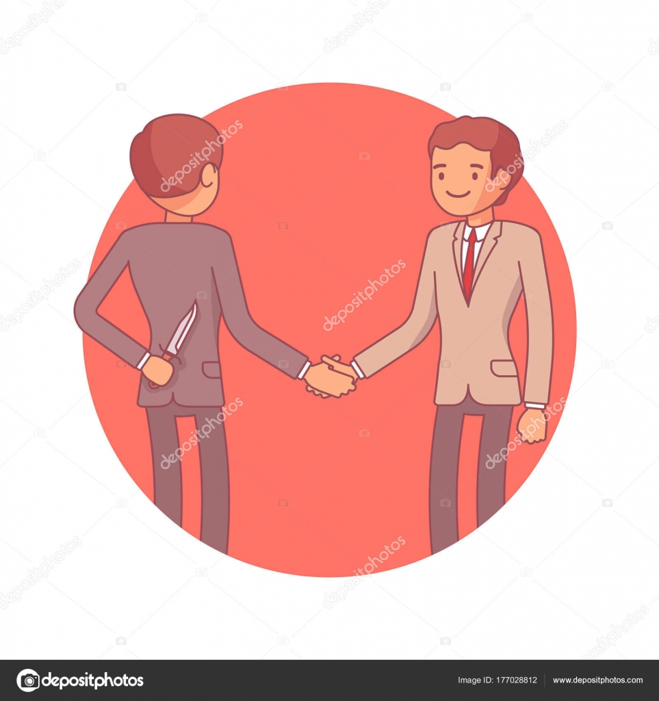 Hidden intentions at negotiations Stock Vector Image by ©Andrew_Rybalko ...