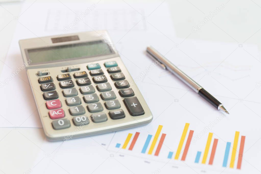 Gráficos y gráficos de documentos comerciales 2022