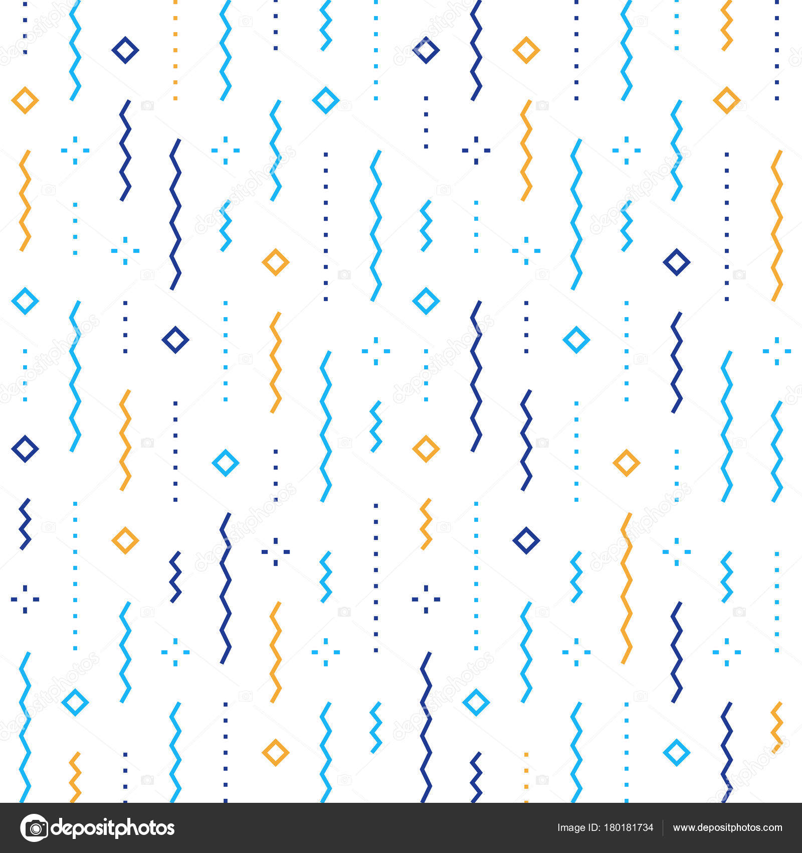 Festive abstract background, falling confetti vector pattern ...