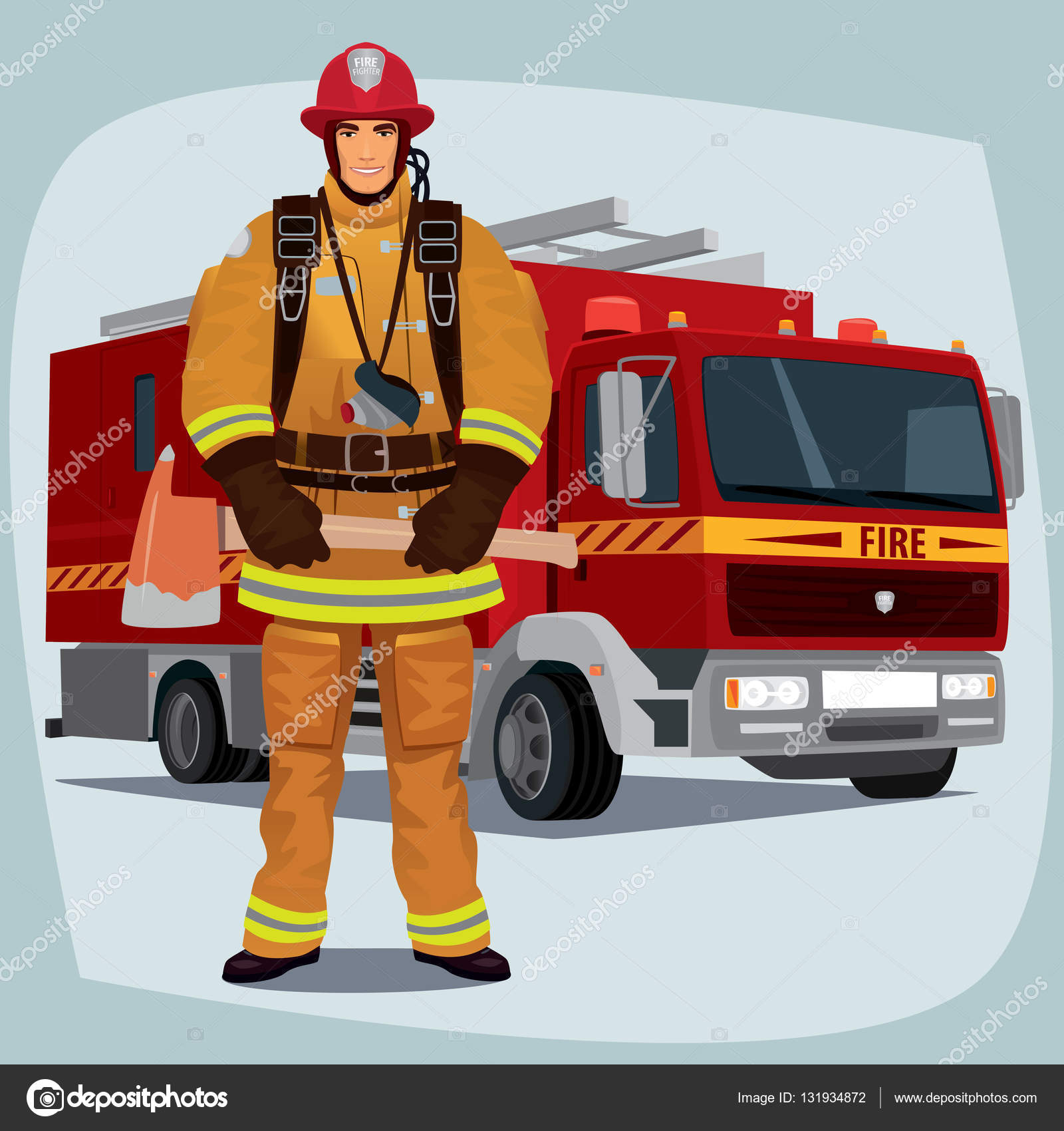 Fire Rescue Art Svg