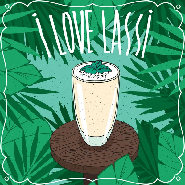 Glass of lassi Vector Art Stock Images | Depositphotos