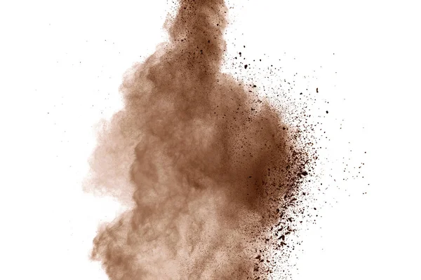 Coffee Explosion Isolated White Background Stock Illustration by ...