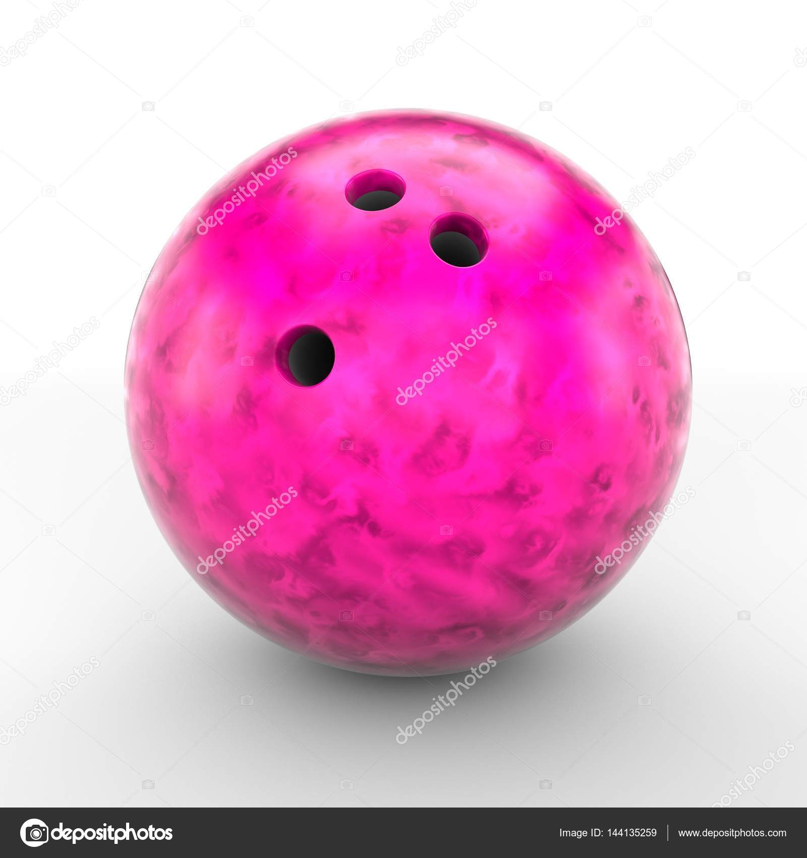 Pink Bowling Ball