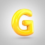 Isometric yellow letter G Stock Photo by ©whitebarbie 150444336