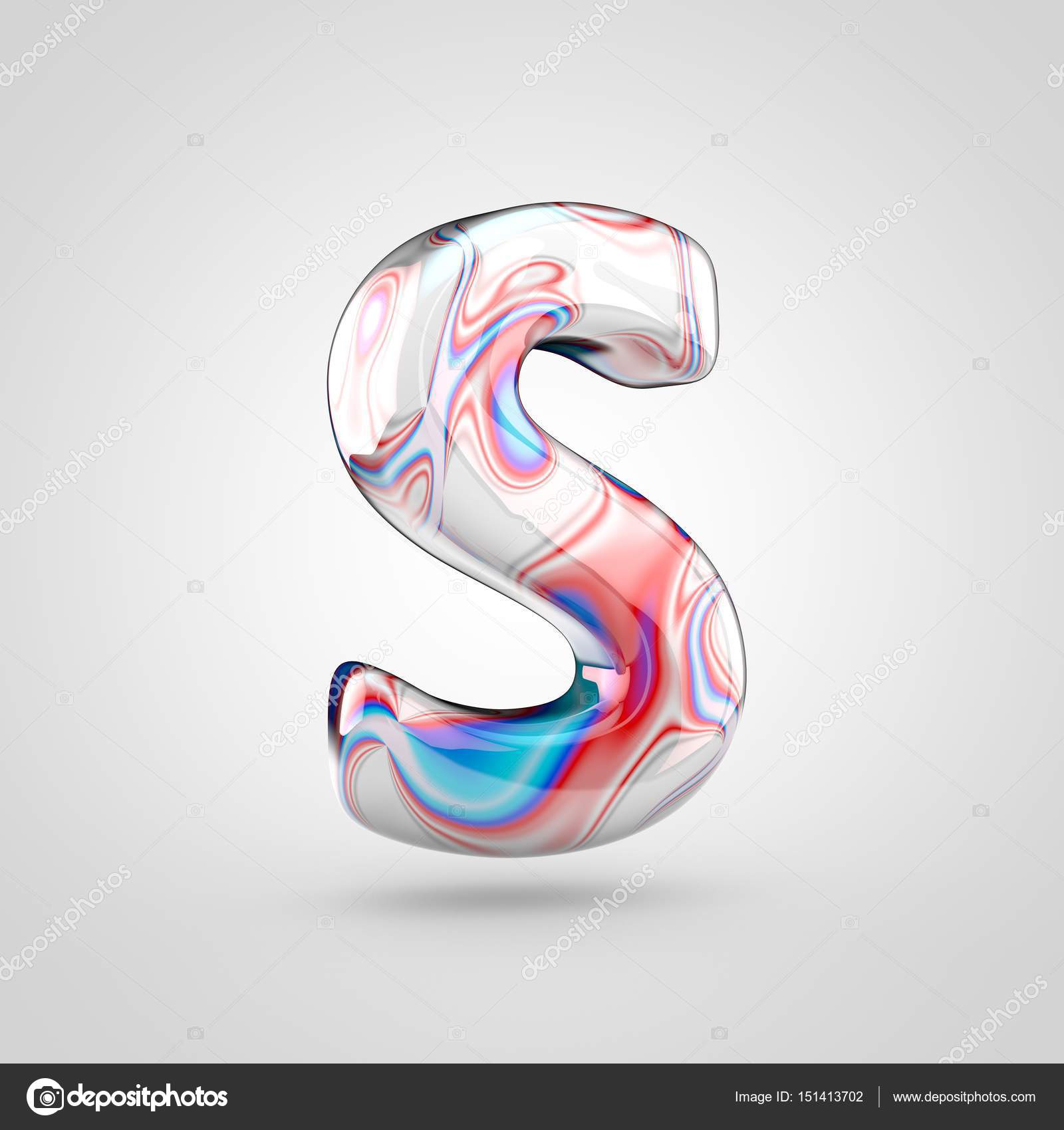 Glossy water marble alphabet letter S Stock Photo by ©whitebarbie 151413702