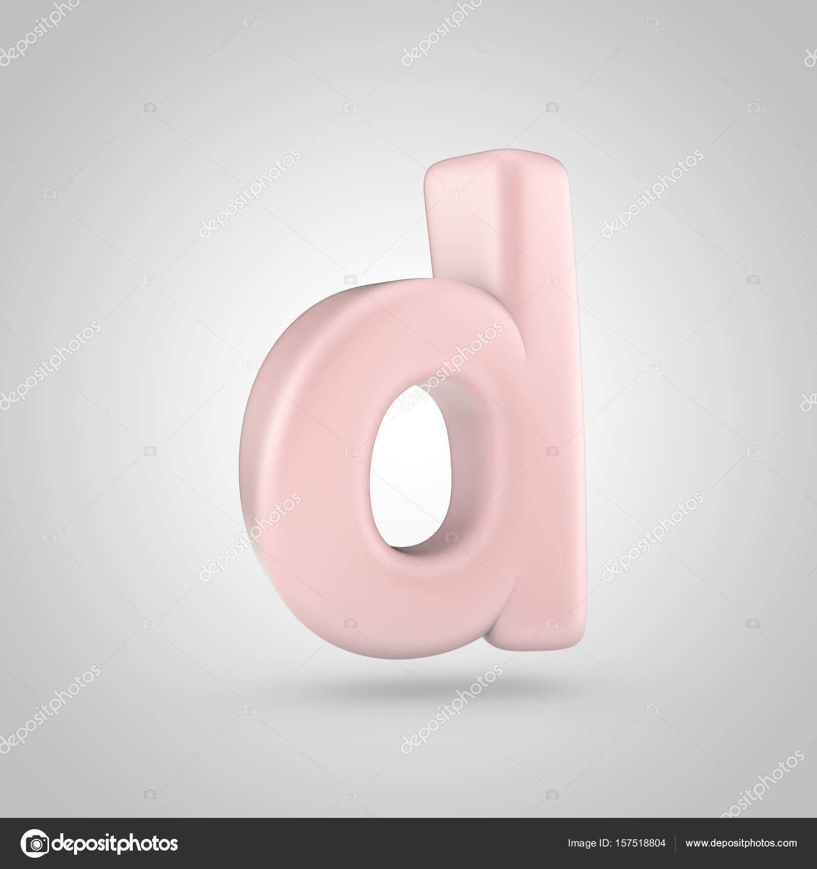 Lowercase D In Bubble Letters