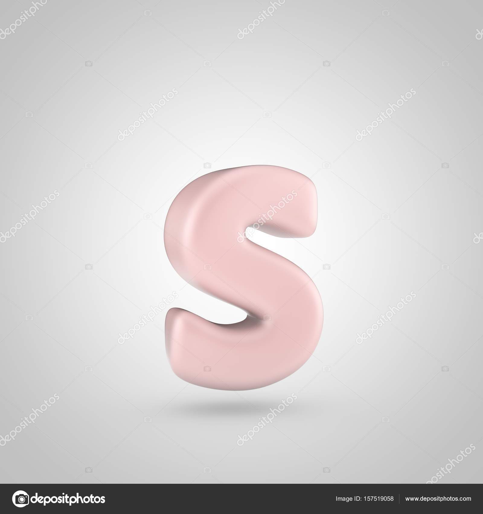 Bubble Letters Lowercase S