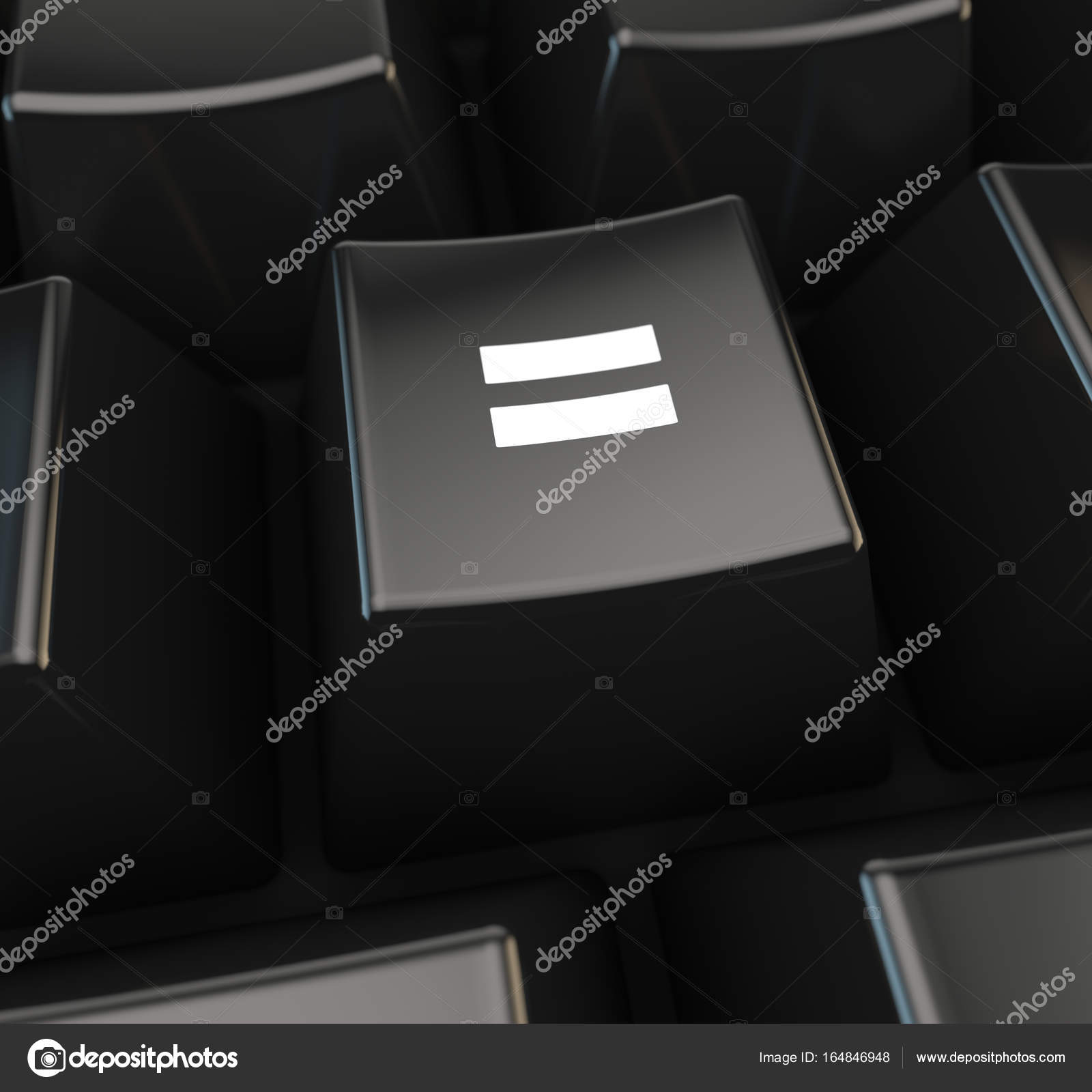 White symbol on black keyboard button — Stock Photo © whitebarbie ...