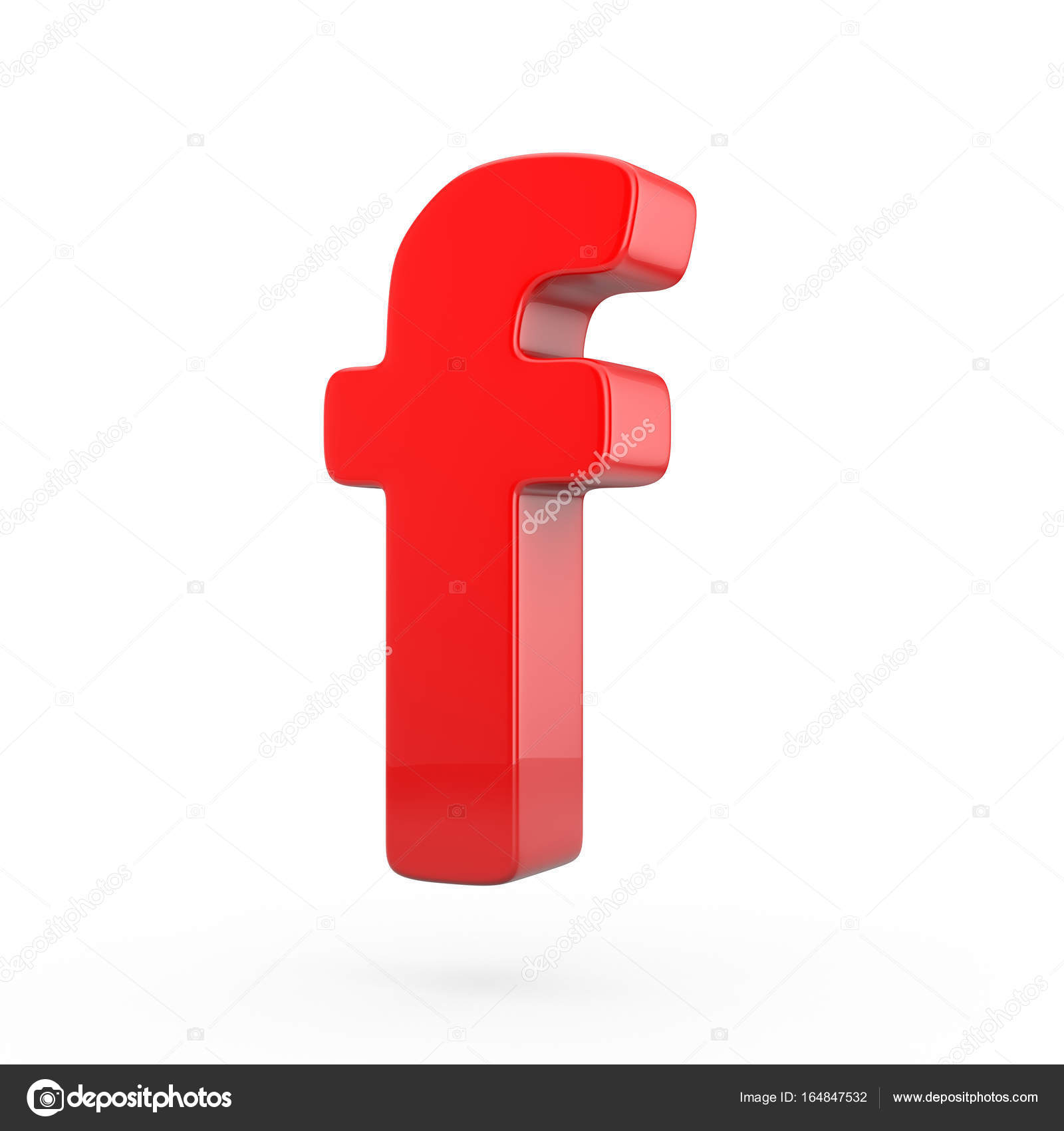 Lowercase red letter F ⬇ Stock Photo, Image by © whitebarbie #164847532