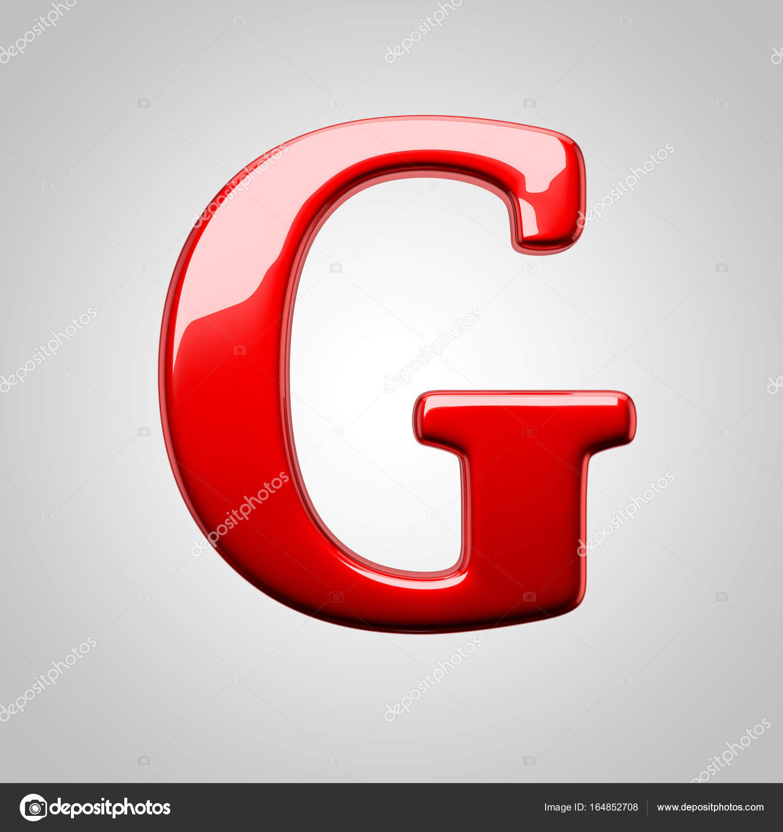 Uppercase red letter G Stock Photo by ©whitebarbie 164852708