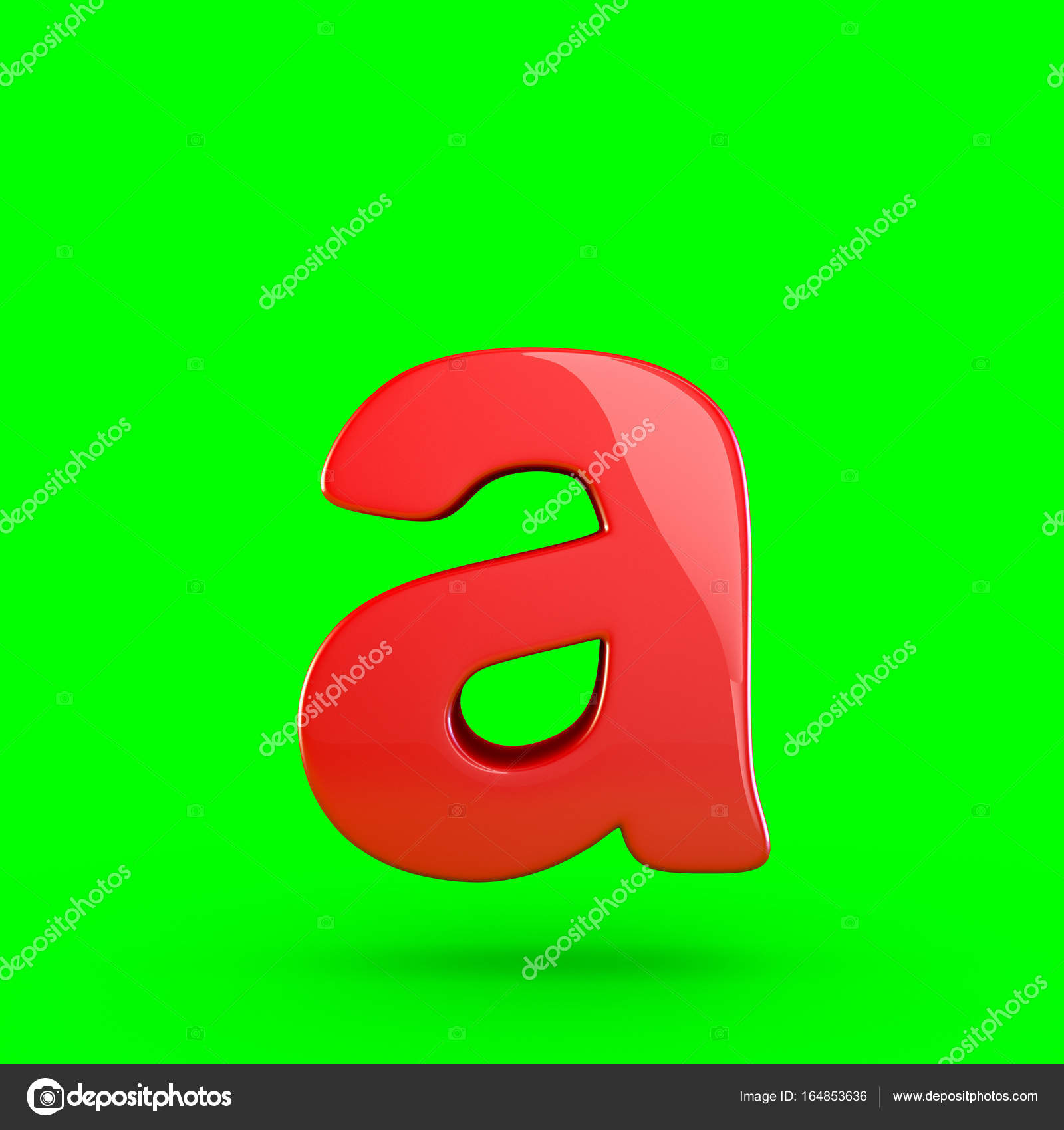Lowercase red letter A Stock Illustration by ©whitebarbie #164853636