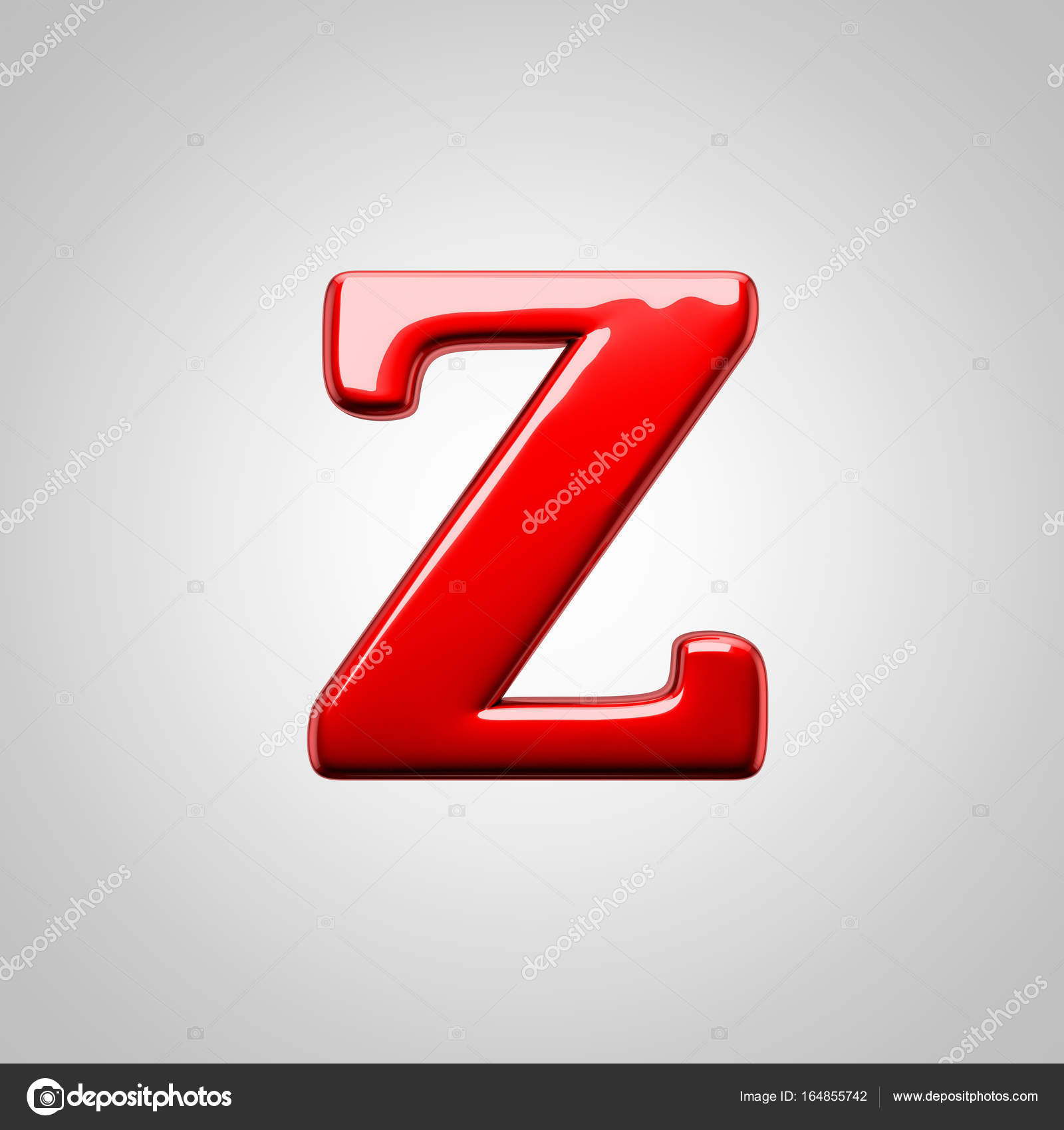 Letra roja minúscula Z — Foto de stock © whitebarbie #164855742