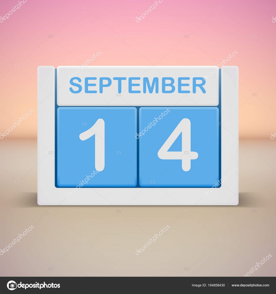 Calendar page with September 14 date Stock Vector Image by ©whitebarbie ...