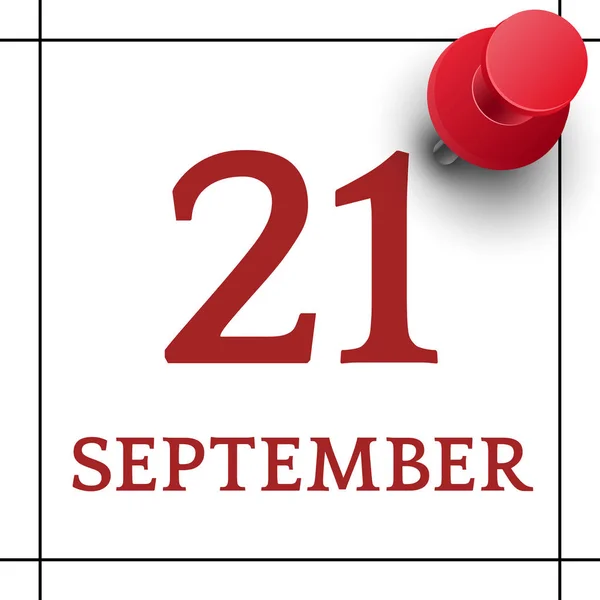 21 septembre icône Vector Art Stock Images | Depositphotos